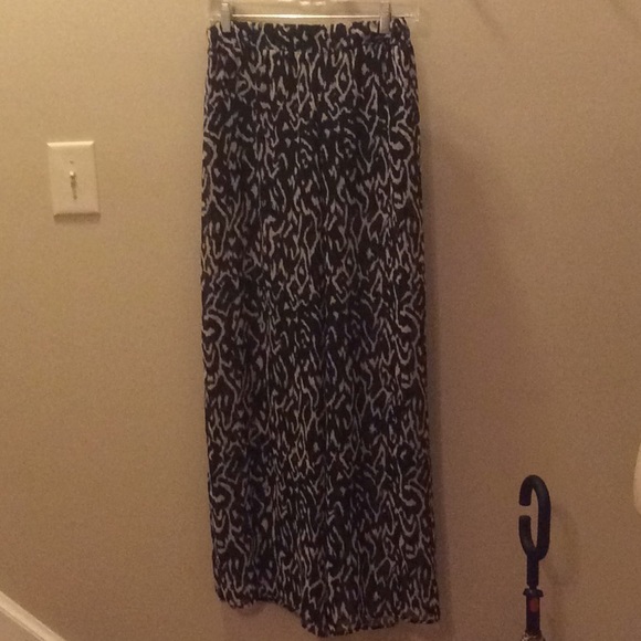 BodyC | Pants & Jumpsuits | New Bodyc Palazzo Leg Black White Design ...